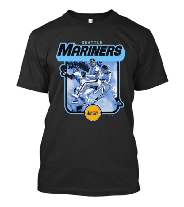 Seattle Mariners Retro Cooperstown Collection Baseball Team Players T-Shirt