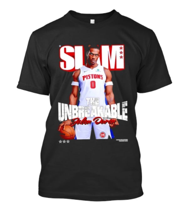 SLAM Jalen Duren Unbreakable Detroit Pistons 260 T-Shirt