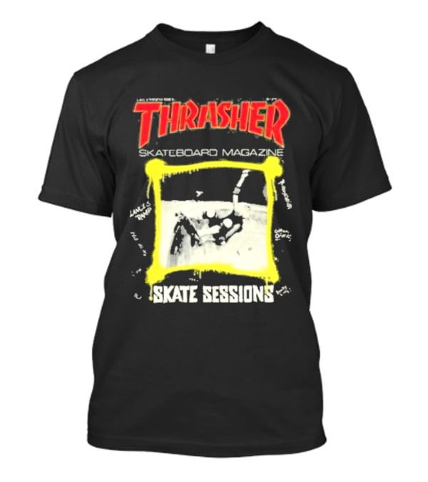 Thrasher Skateboard Magazine December 1983 Skate Sessions T-Shirt