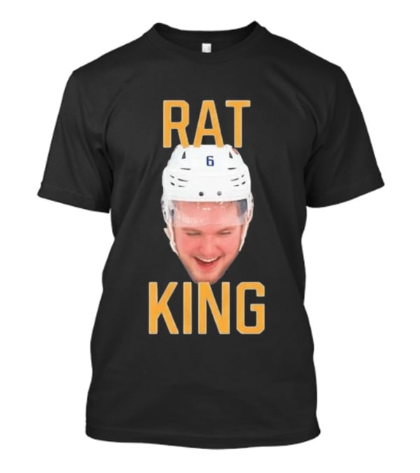 Zach Benson Rat King Head Sabres Number 6 T-Shirt