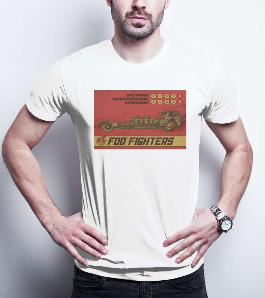 Foo Fighters Daytona International Speedway May 8 2026 Event T-Shirt