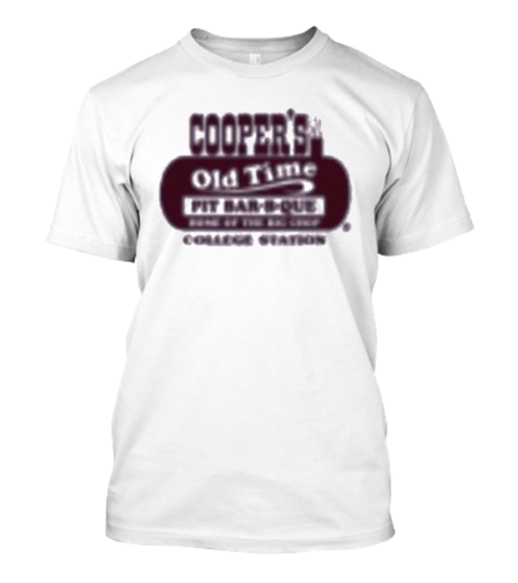 Cooper's Old Time Pit Bar B Que Home Of The Big Chop College Station Texas T-Shirt