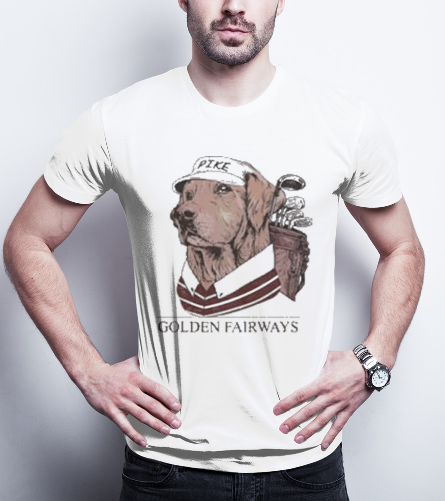 Pike Country Club Golden Fairways Retriever T-Shirt