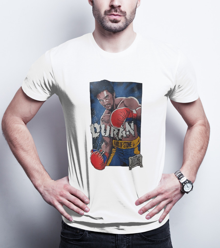 Roberto Duran Hands Of Stone The Boxing Legend T-Shirt