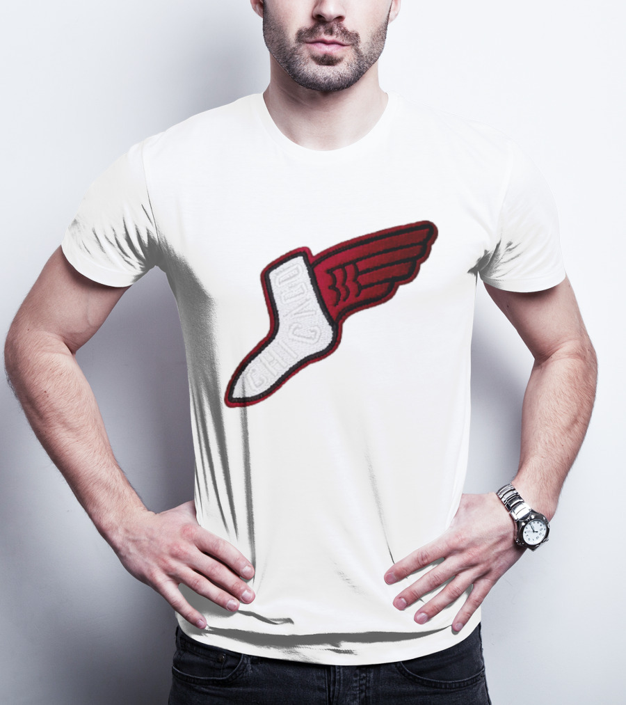 White Sox Chicago Winged Sock 2026 Promo Event T-Shirt