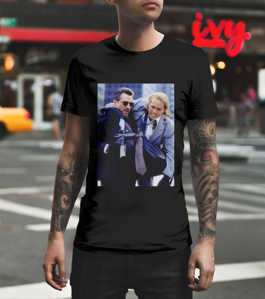 Chris Shiherlis Heat Movie Iconic Scene Cult T-Shirt