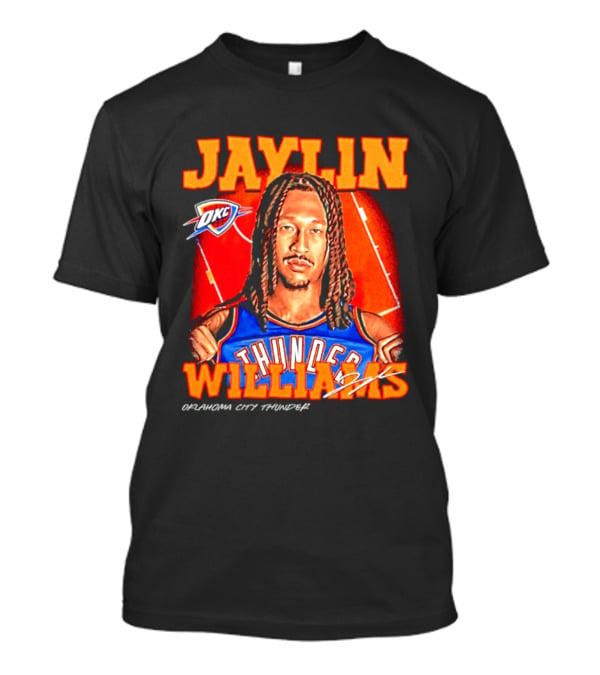 Jaylin Williams Oklahoma City Thunder Basketball T-Shirt