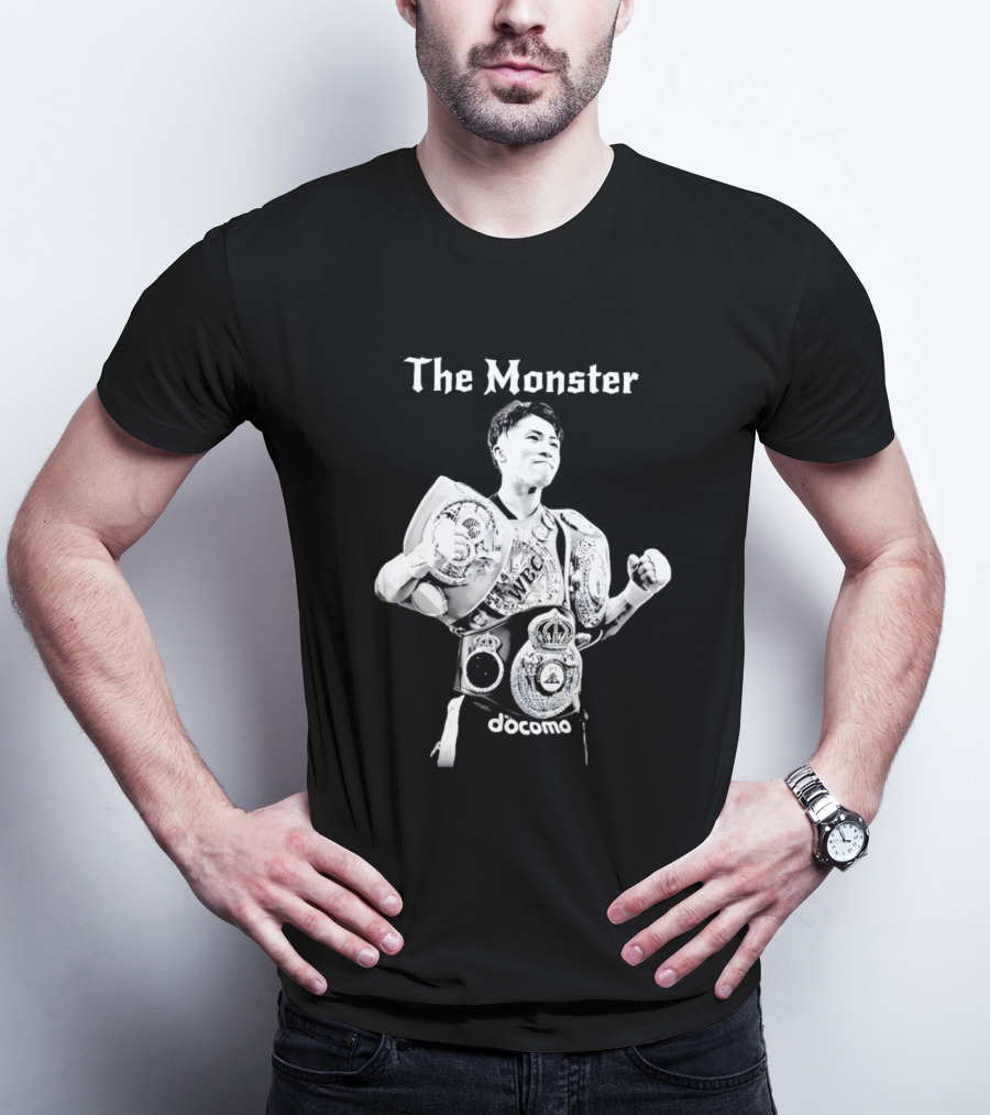 Naoya Inoue The Monster Boxing Champion WBC Belts Docomo T-Shirt