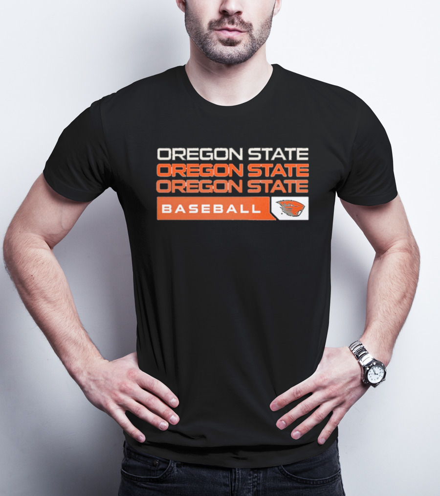 Oregon State Beavers College Baseball 2026 Tri Blend T-Shirt