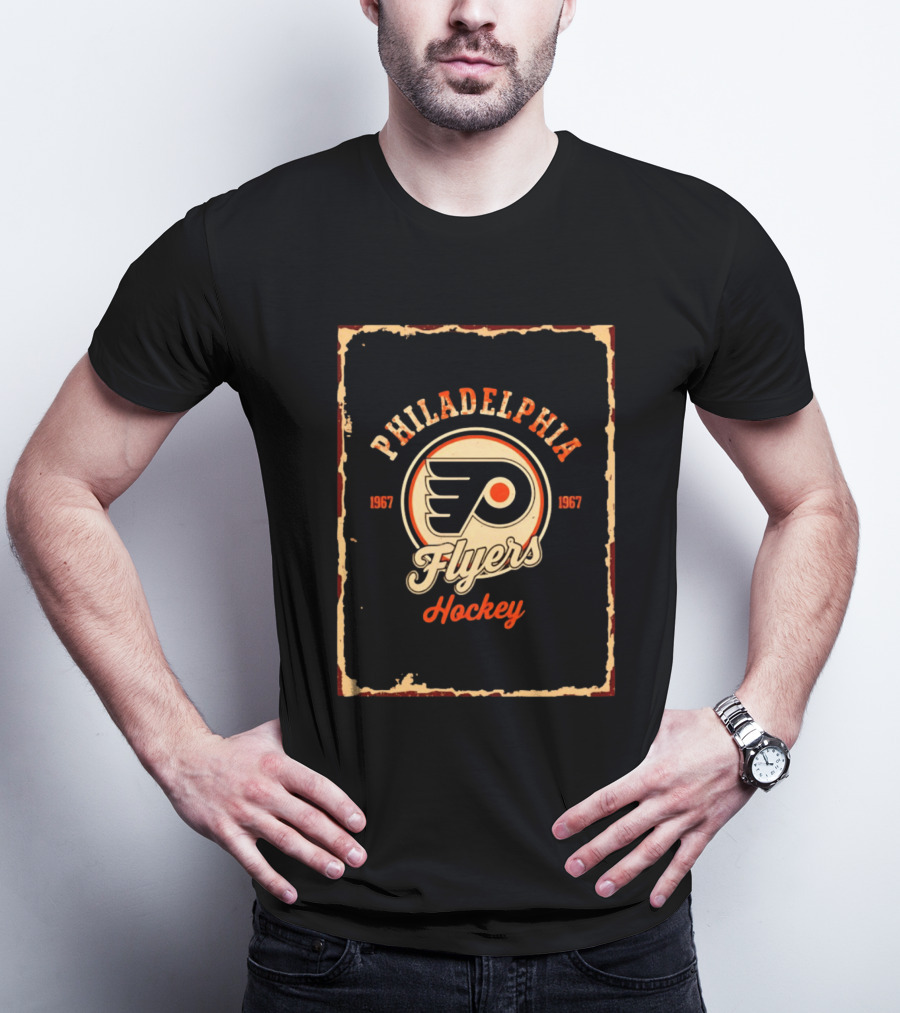 Philadelphia Flyers 1967 Vintage NHL Hockey T-Shirt