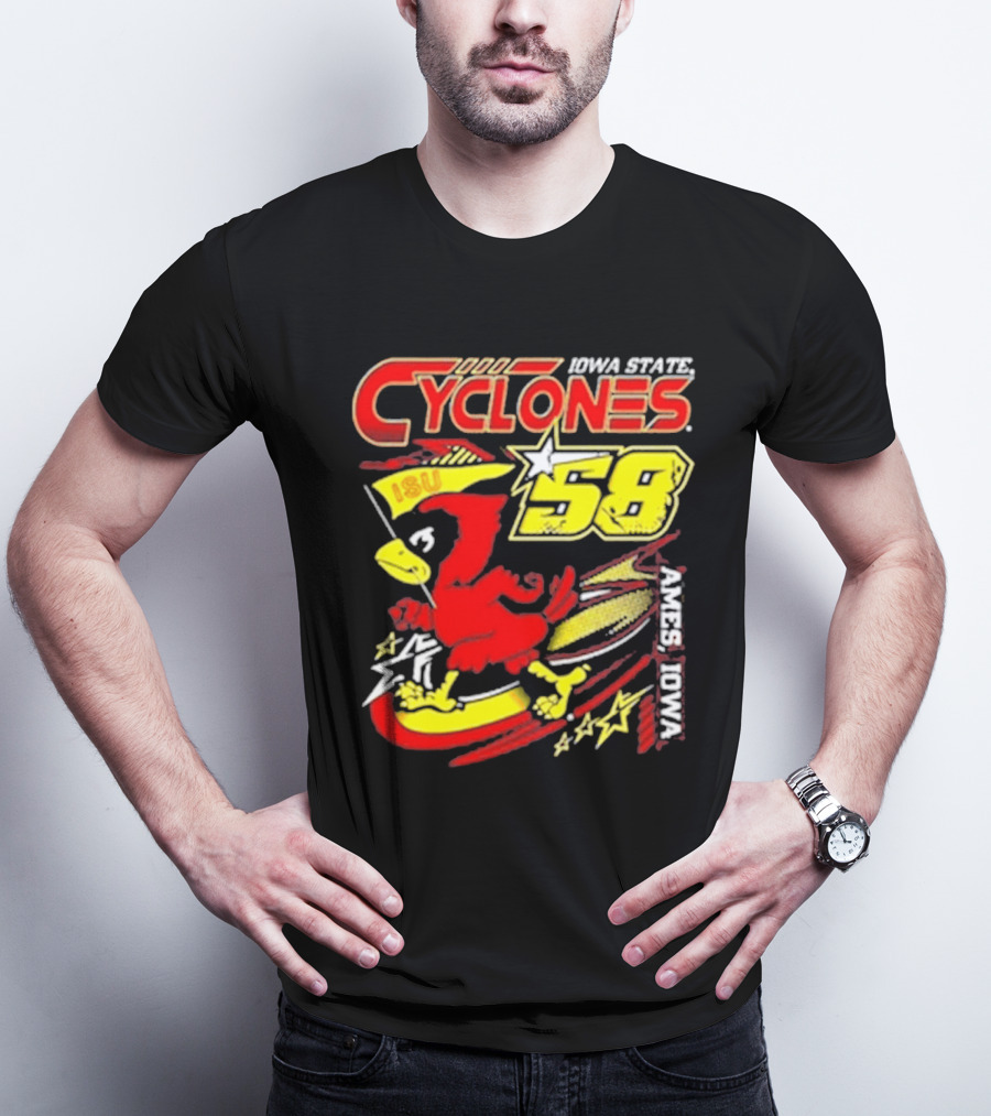 Iowa State Cyclones ISU 58 Ames Iowa T-Shirt
