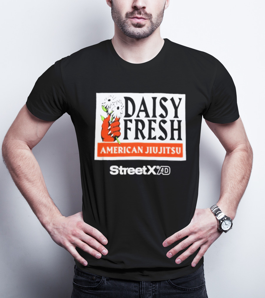 Daisy Fresh American Jiu Jitsu StreetxAD Collaboration T-Shirt