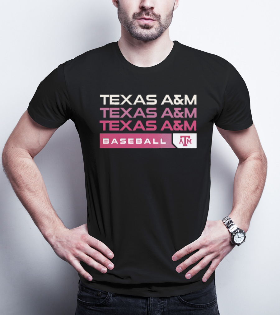 Texas A&M Aggies Baseball Tri Blend 2026 T-Shirt