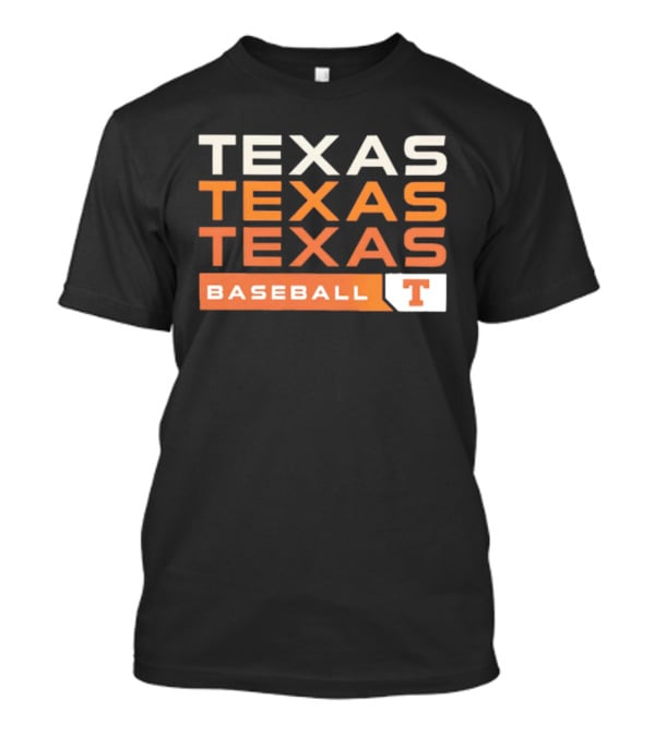 Texas Longhorns Texas Texas Texas Baseball 2026 T-Shirt