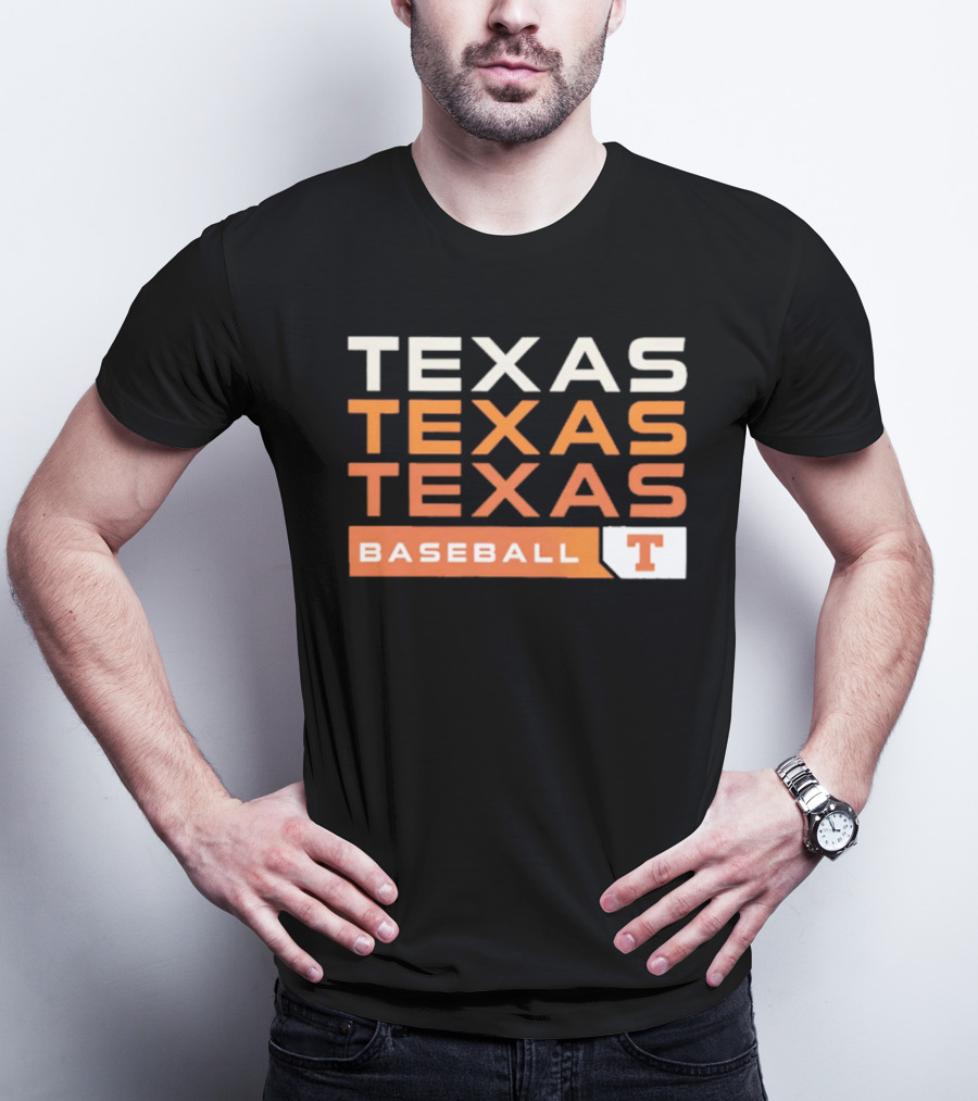 Texas Longhorns Texas Texas Texas Baseball 2026 T-Shirt