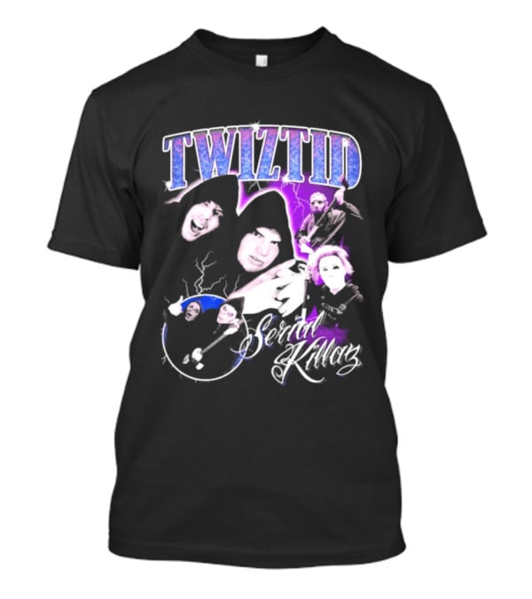 Twiztid Serial Killas 90s Rap Psychedelic Horror T-Shirt