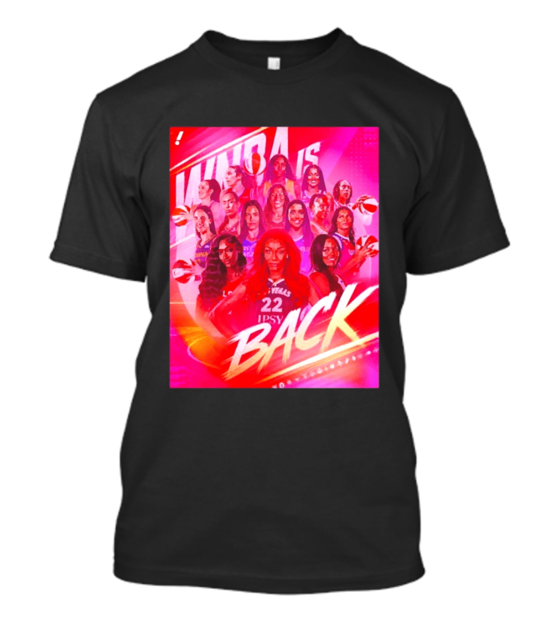 WNBA Is Back 30th Season Highlights Las Vegas Basketball Stars T-Shirt