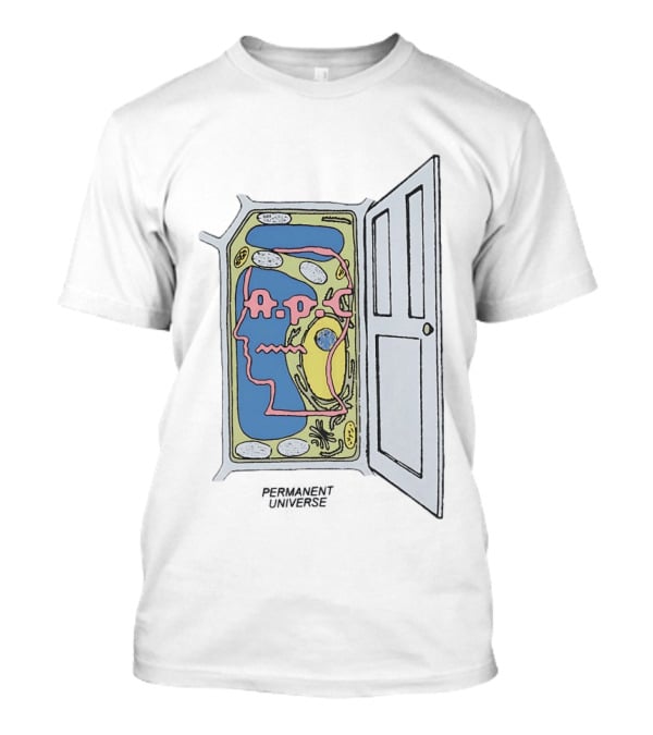 Brain Dead X APC Permanent Universe Open The Door Abstract T-Shirt