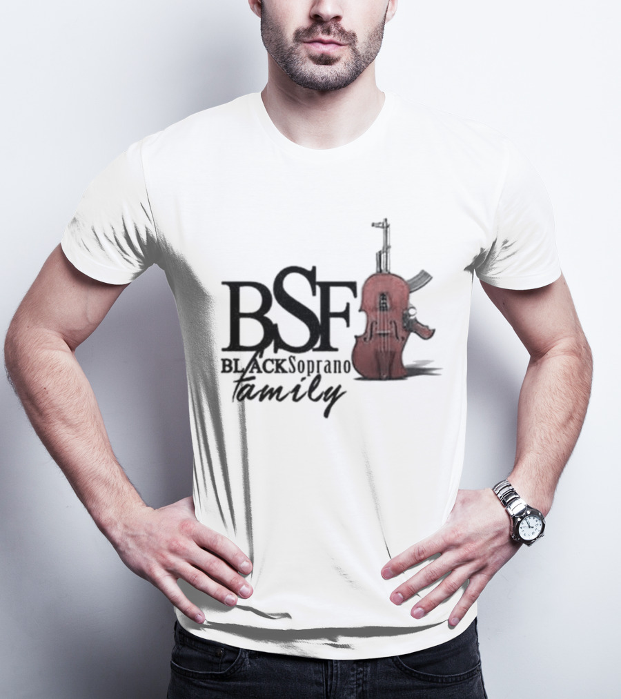 BSF Black Soprano Family Violin T-Shirt