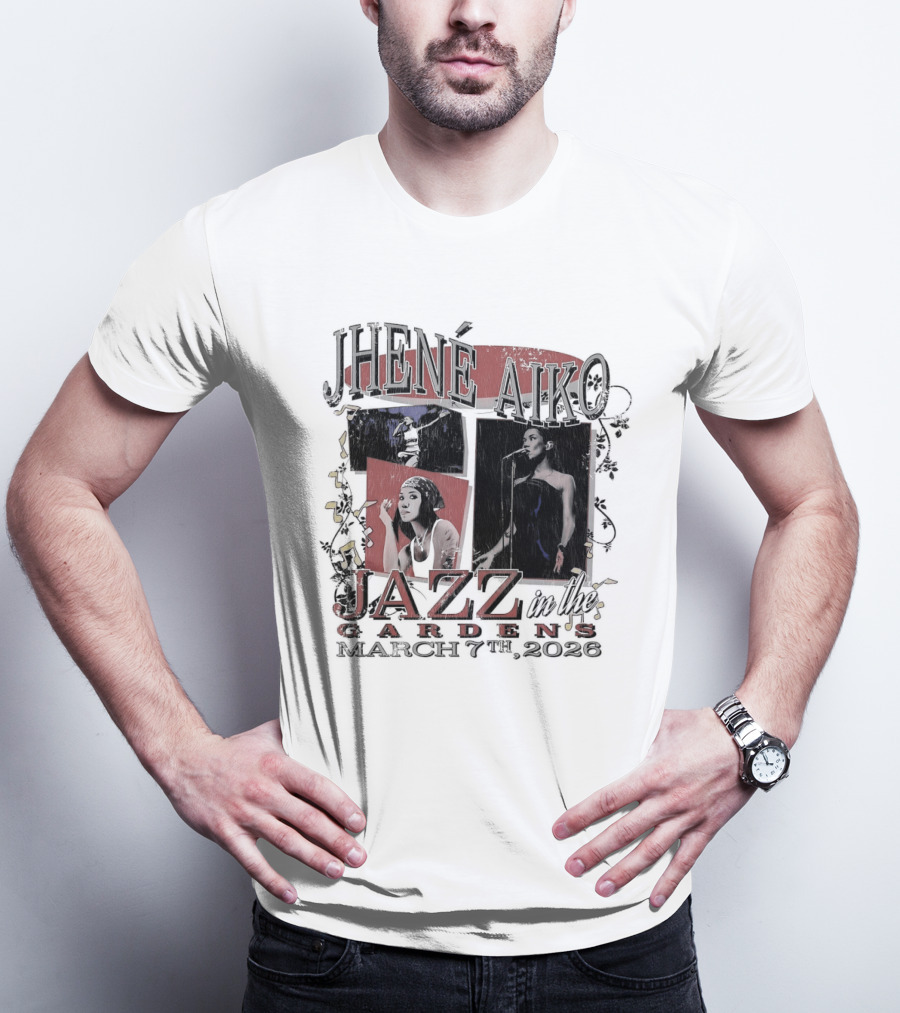 Jhene Aiko Jazz In The Gardens March 7 2026 Event T-Shirt
