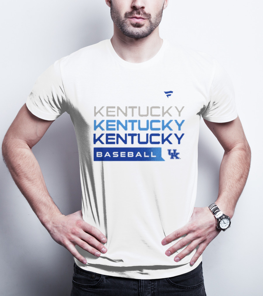Kentucky Wildcats Baseball Tri Blend Hype Fanatics T-Shirt