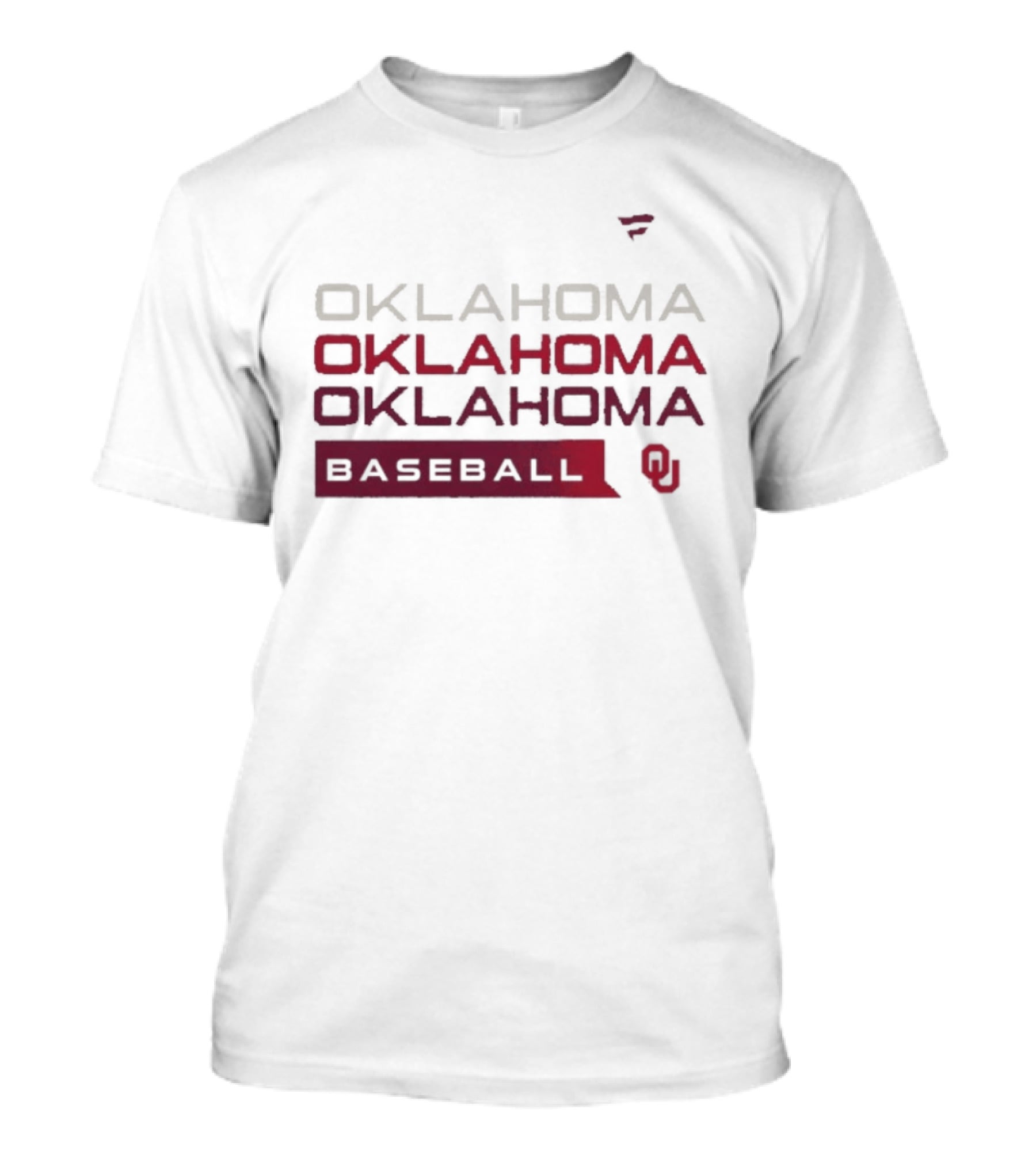 Oklahoma Baseball Tri Blend Fan Gear T-Shirt