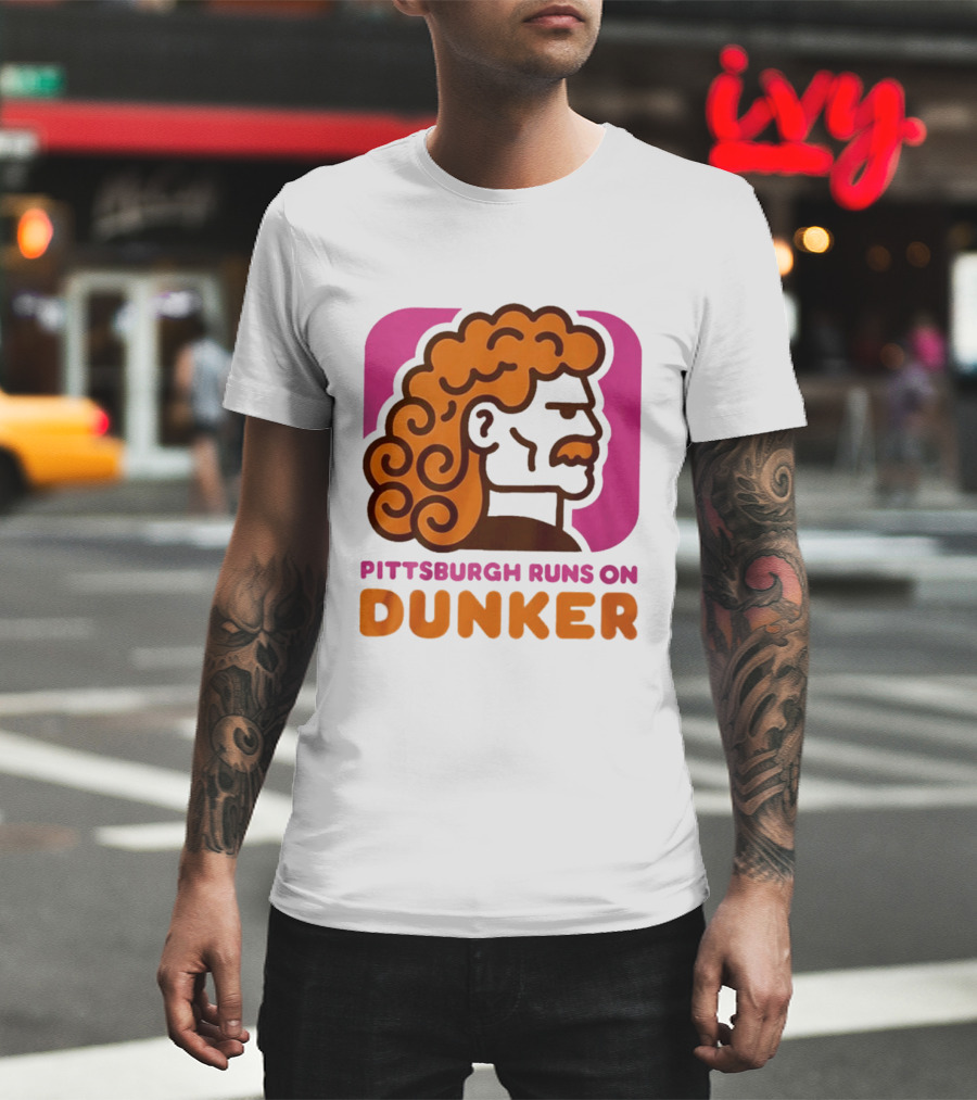 Pittsburgh Runs On Dunker Retro Game Day Julius Erving T-Shirt