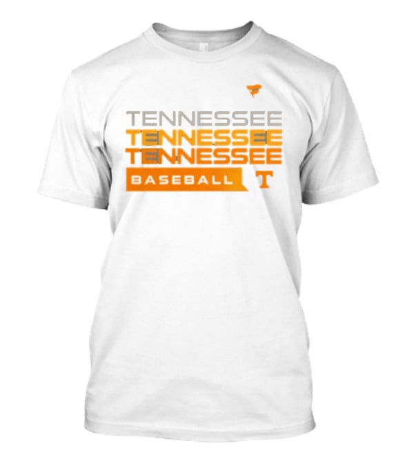 Tennessee Volunteers Baseball Tri Blend Hype Official College Gear T-Shirt