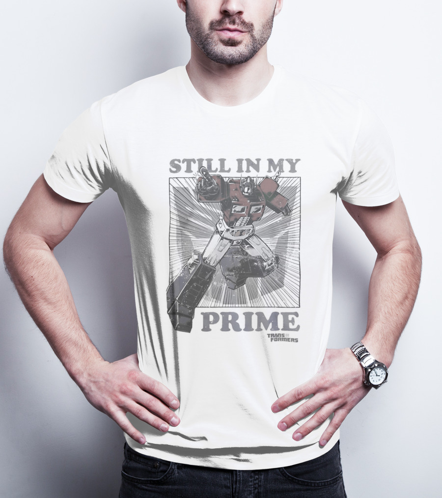 Still In My Prime Transformers Father's Day Dad T-Shirt