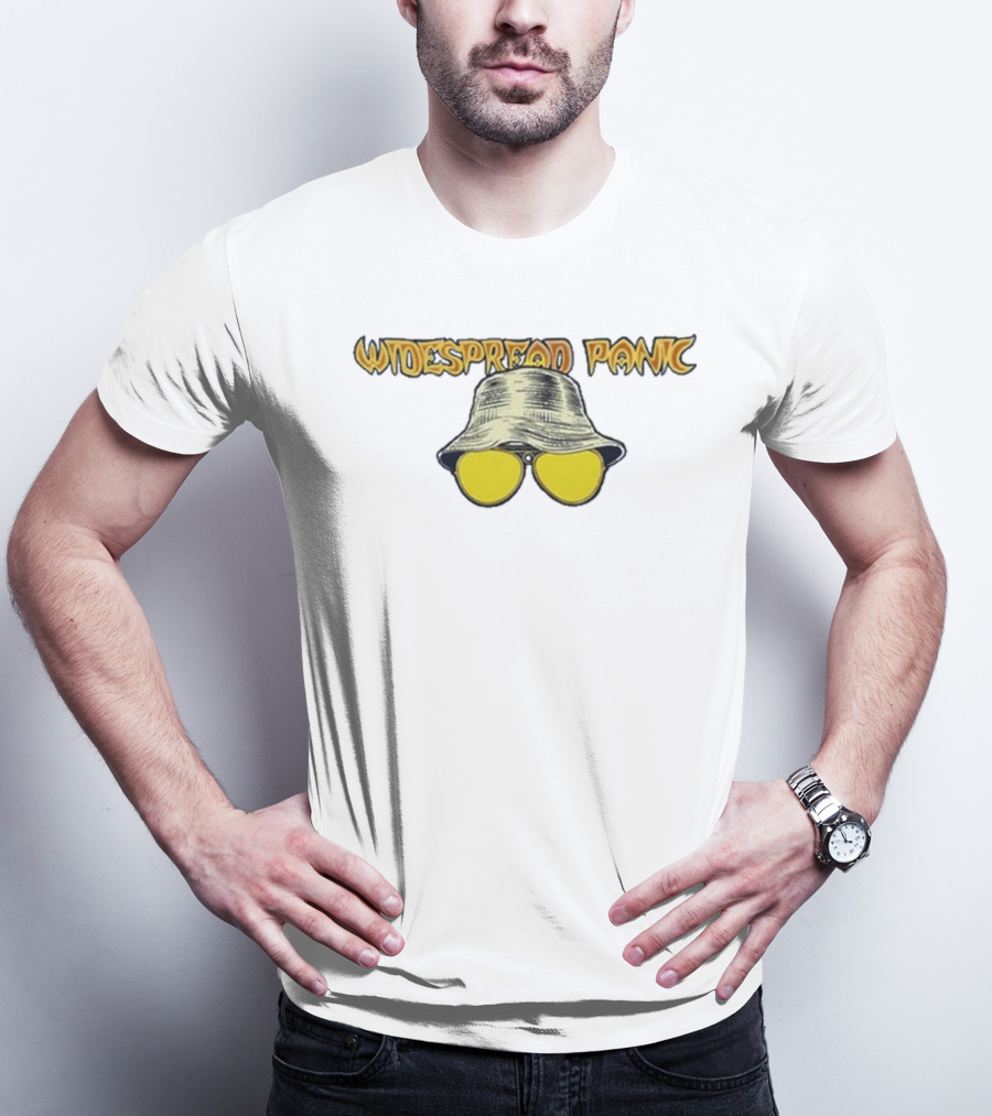 Widespread Panic Las Vegas NV Tour May 8 10 2026 Bucket Hat Yellow Glasses T-Shirt