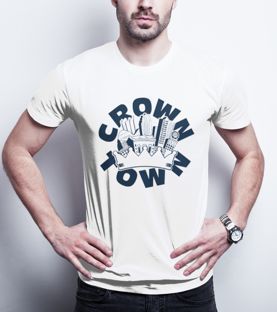 Kansas City Crown Town Skyline Architecture T-Shirt