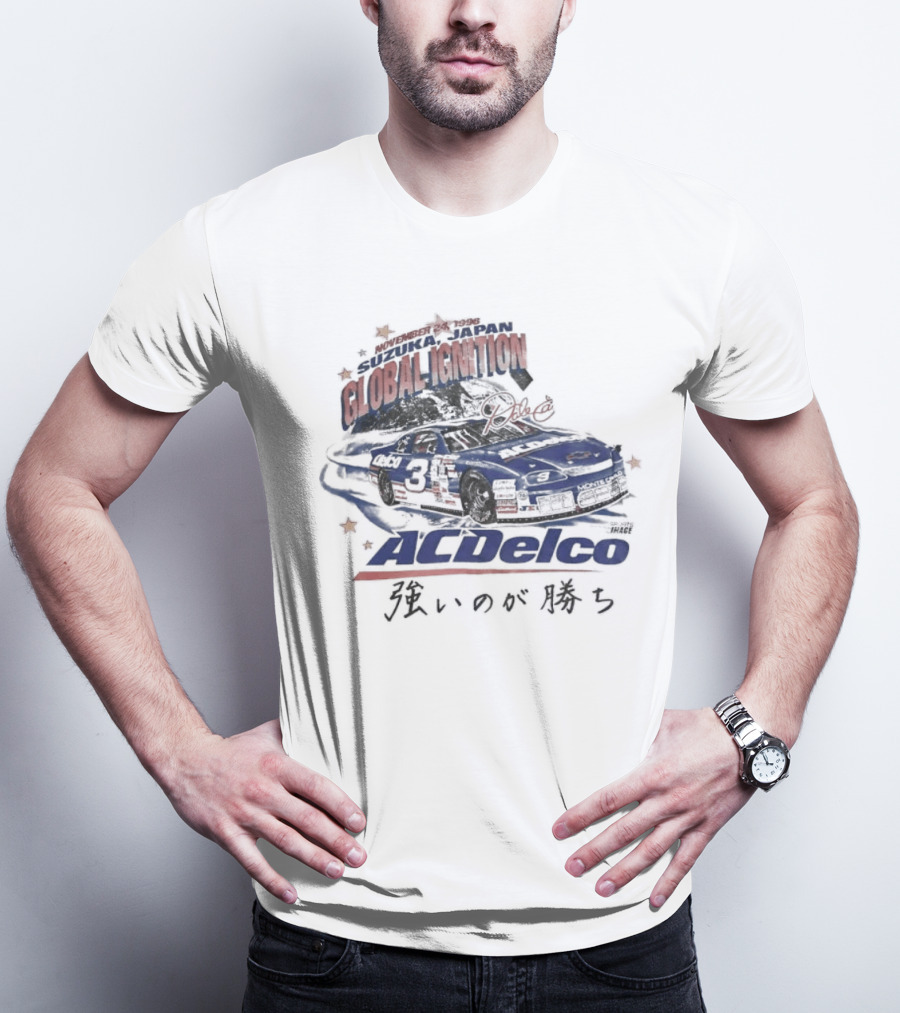 Dale Earnhardt ACDelco Global Ignition Japan Racing 1996 T-Shirt