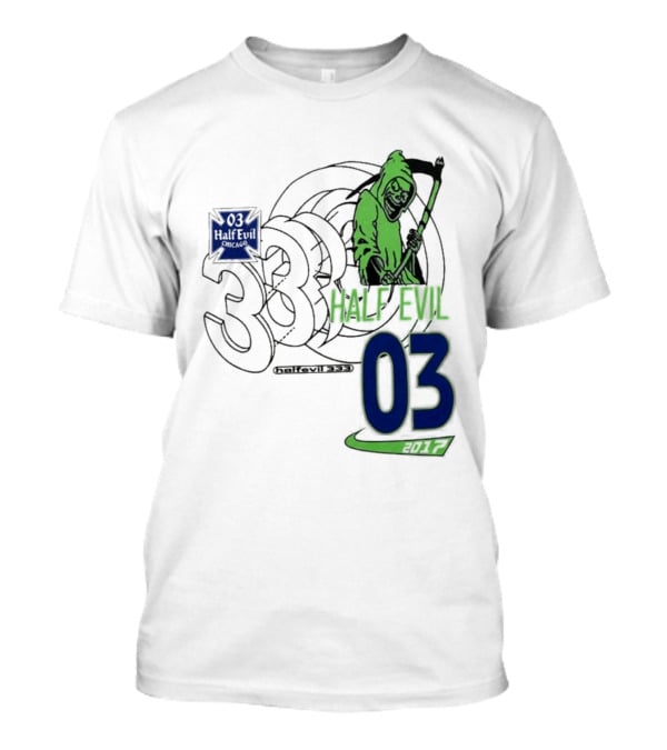 Halfevilco 333 Male Evil 03 Grim Reaper T-Shirt