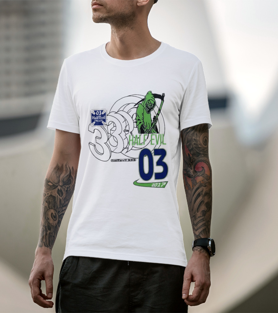 Halfevilco 333 Male Evil 03 Grim Reaper T-Shirt