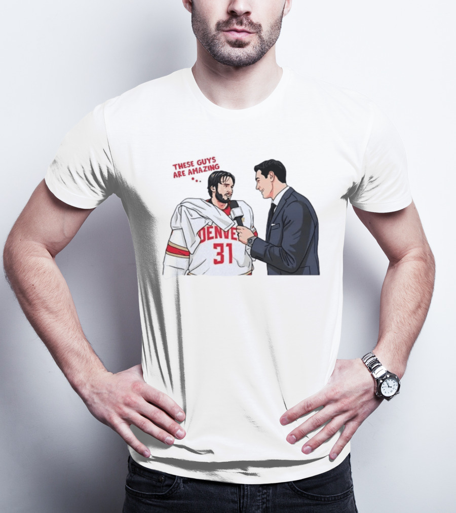 Johnny Hicks Interview Denver 31 Hockey Amazing T-Shirt