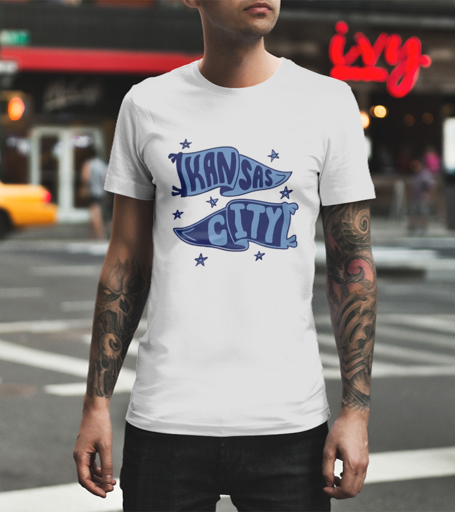 Kansas City Royals MLB Pennants Baseball Lover Kansas City T-Shirt