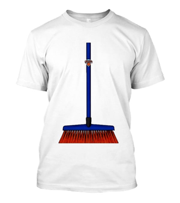 New York Knicks The Sweep 2026 Broom Basketball Fan Gear T-Shirt