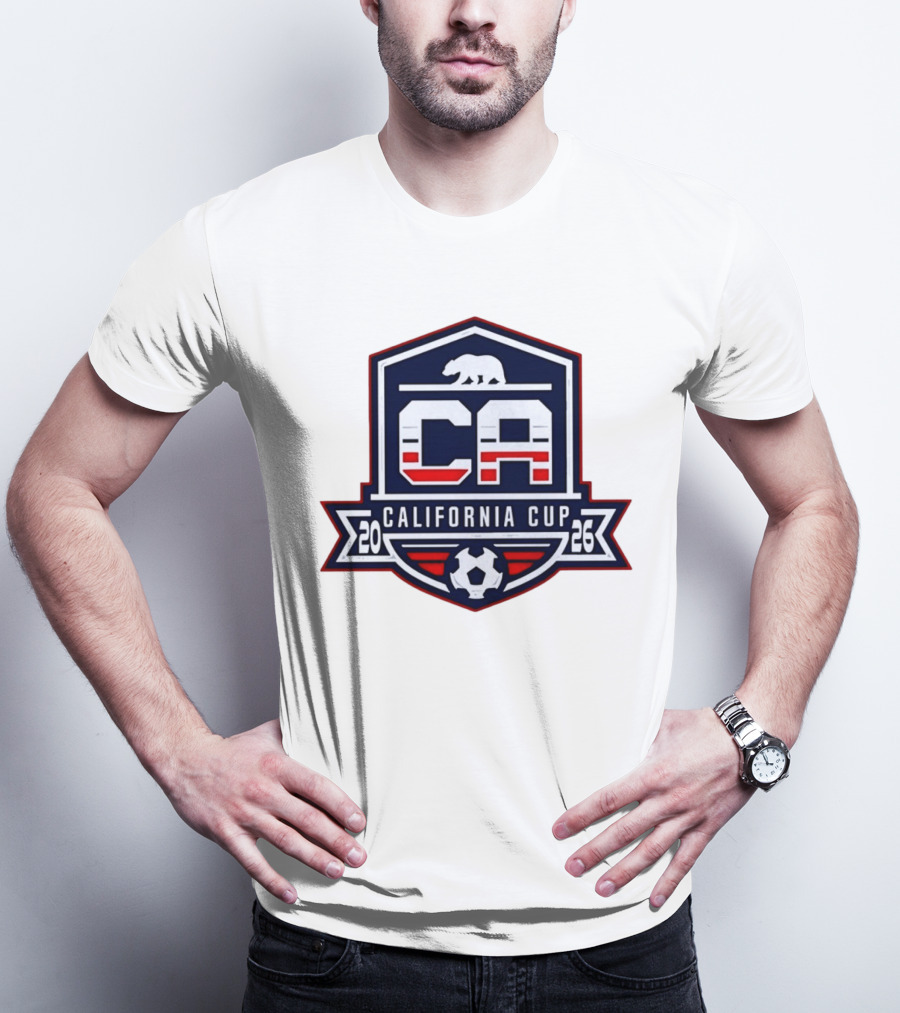 2026 California Cup Soccer CA Bear T-Shirt