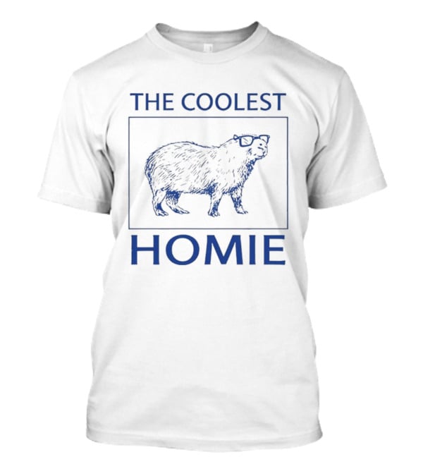 The Coolest Homie Capybara T-Shirt