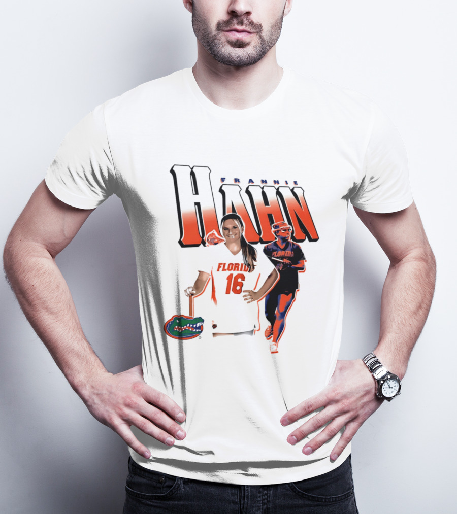Florida Gators Lacrosse Frannie Hahn Number 16 Sports Team T-Shirt