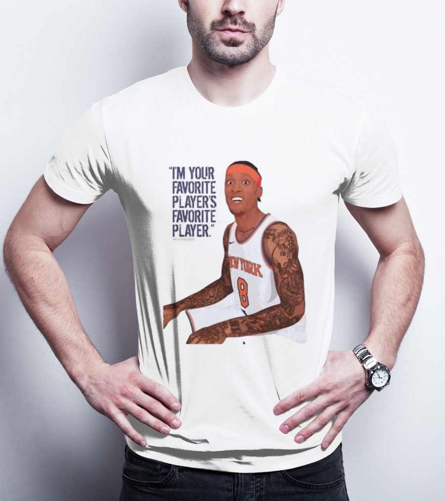 Michael Beasley I'm Your Favorite Player's Favorite Player New York Basketball 8 Tattoos T-Shirt