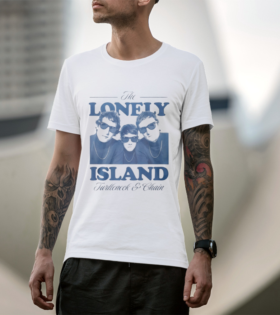 The Lonely Island Turtleneck And Chain 15th Anniversary T-Shirt