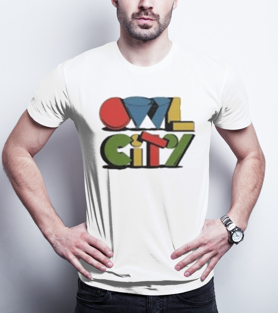 Owl City Colorful Synthpop Dreamscape T-Shirt