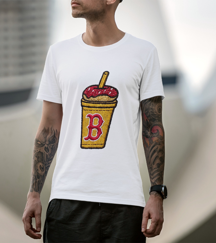 Red Sox Dunkin' Iced Coffee B Cap 2026 T-Shirt
