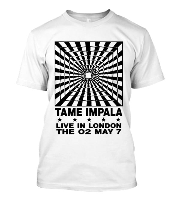 Tame Impala Live In London The O2 May 7 Event Promo T-Shirt