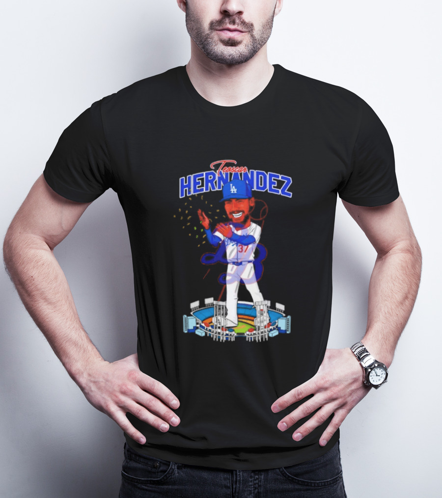 Teoscar Hernández Los Angeles Dodgers 37 MLB 2026 T-Shirt