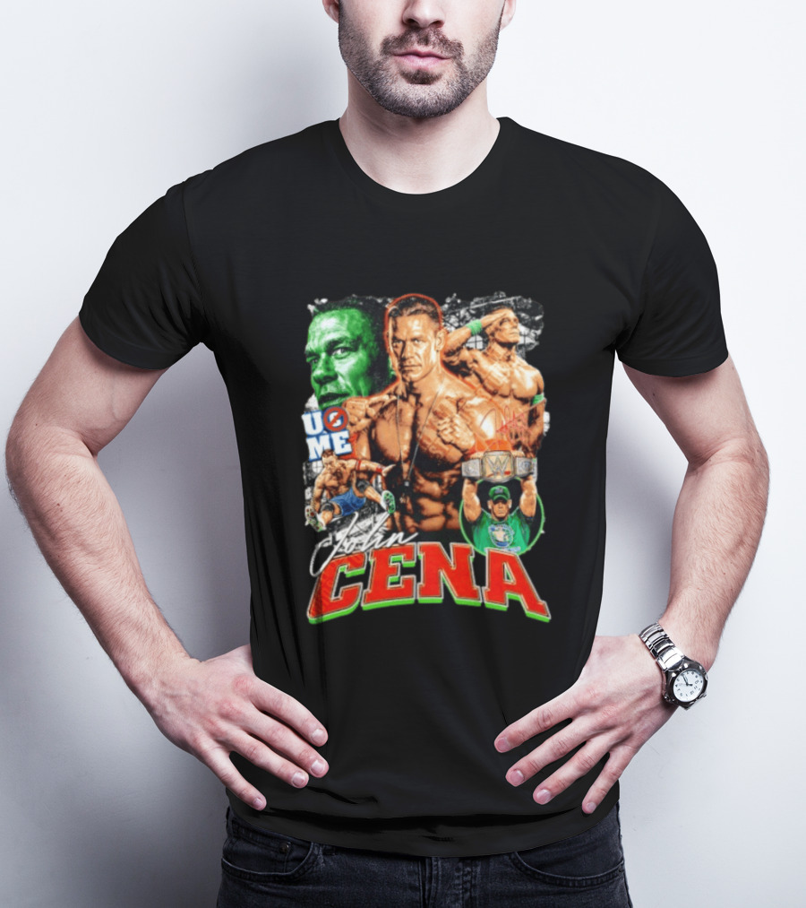 John Cena U Can't See Me U Me Champions WWE T-Shirt