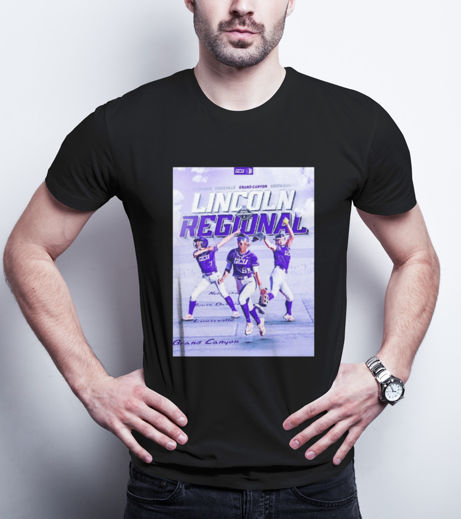 Grand Canyon Antelopes Softball Lincoln Regional Nebraska Louisville South Dakota GCU T-Shirt