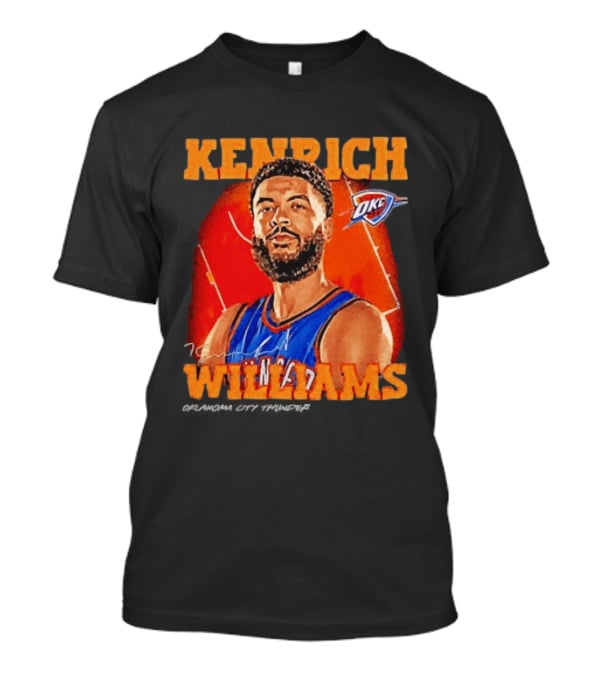 Kenrich Williams Oklahoma City Thunder OKC Basketball Player T-Shirt