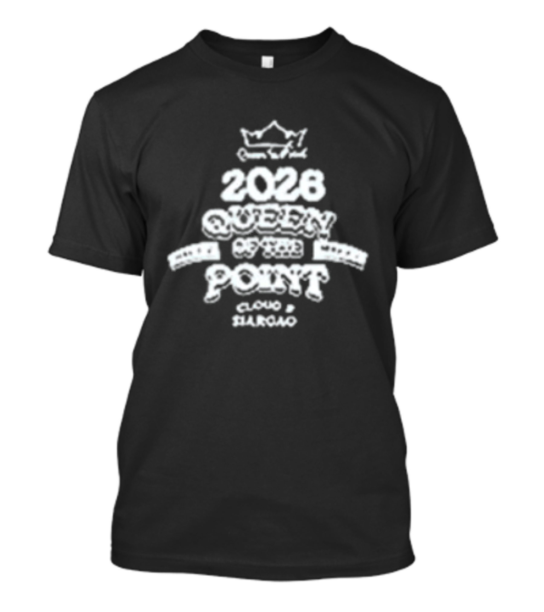 2023 Queen Of The Point King Of The Beach Surfboard Styles T-Shirt